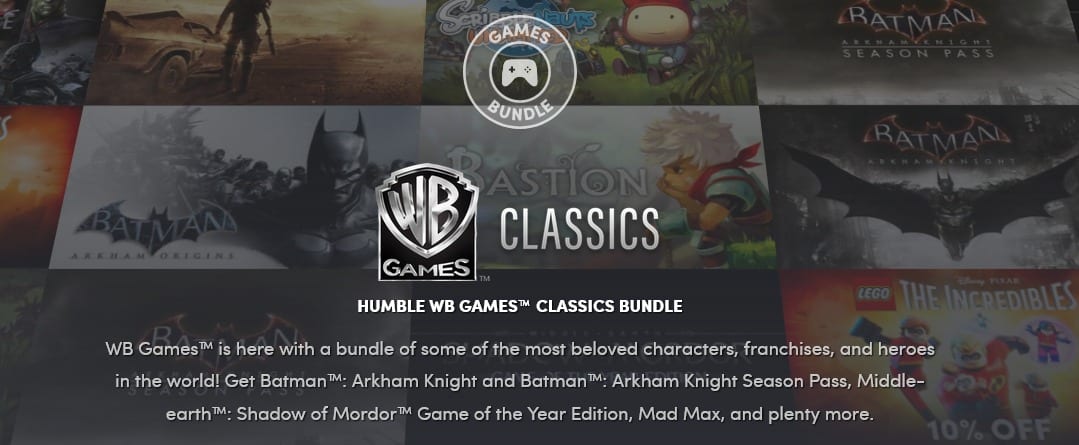 Pack de Humble Bundle WB - Tu web de ocio