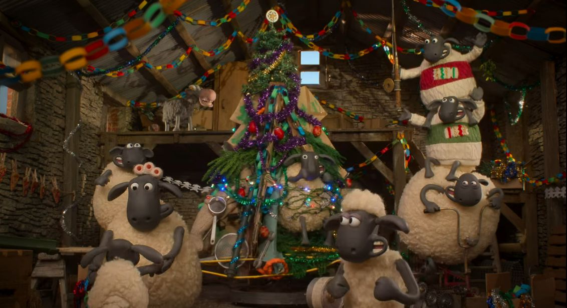 La oveja Shawn: El vuelo antes de Navidad - Tu web de ocio